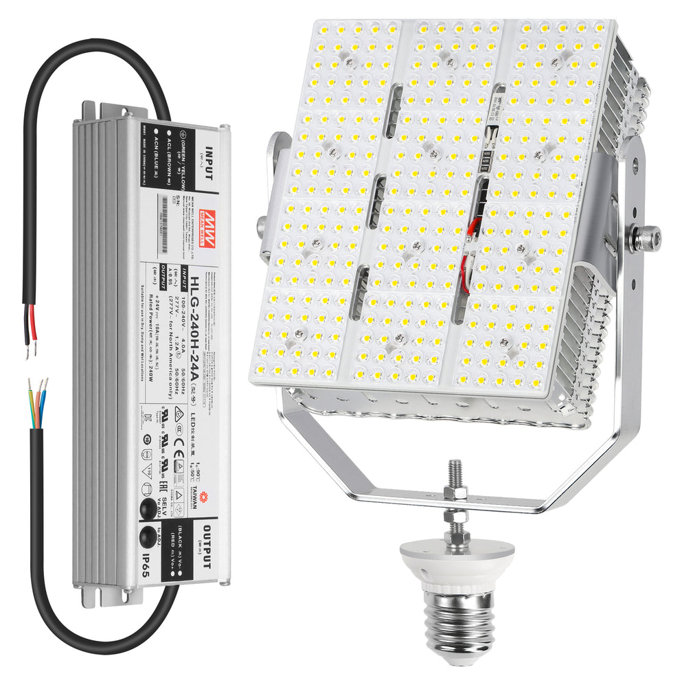 240W LED Retrofit Kit with Power Supply 5000K E39 Base 100-277/200-480V ...
