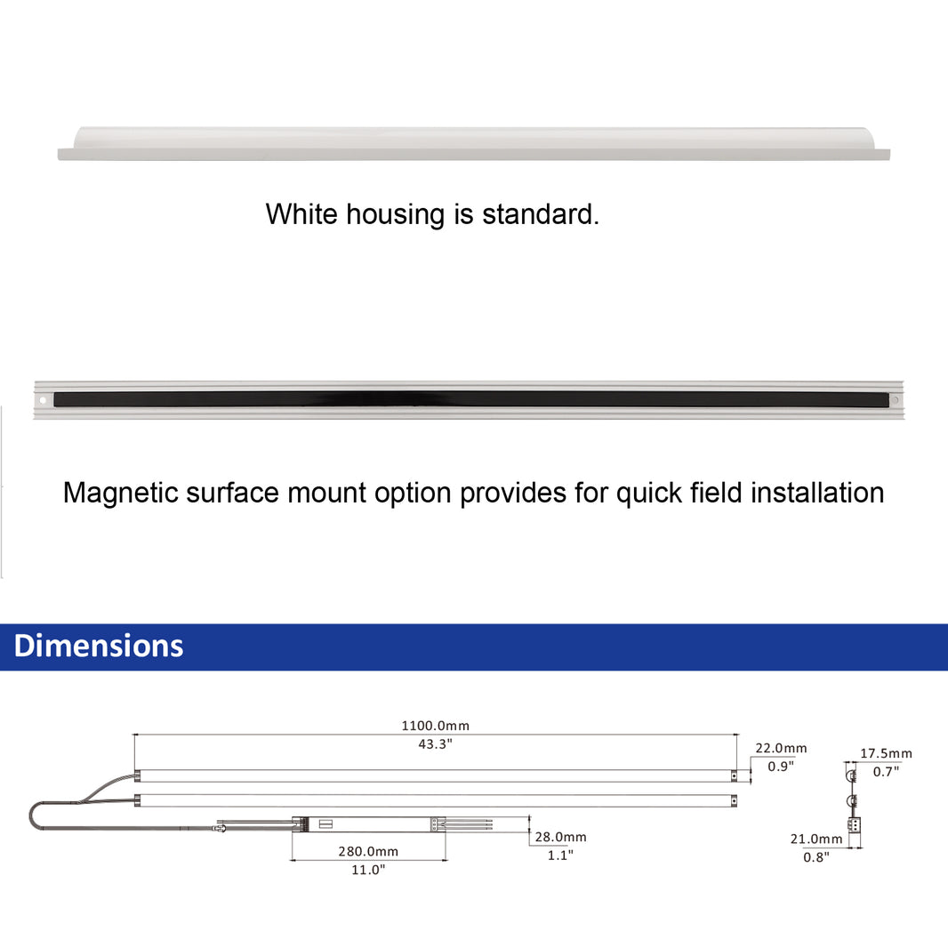 Shoebox LED Retrofit Kit E26 E39 Mogul Base 5000K for Parking Lot ...