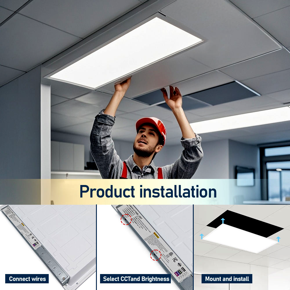 2x4 LED Backlit Panel Light 30W 40W 50W 60W 72W Tunable 5CCT Available ...