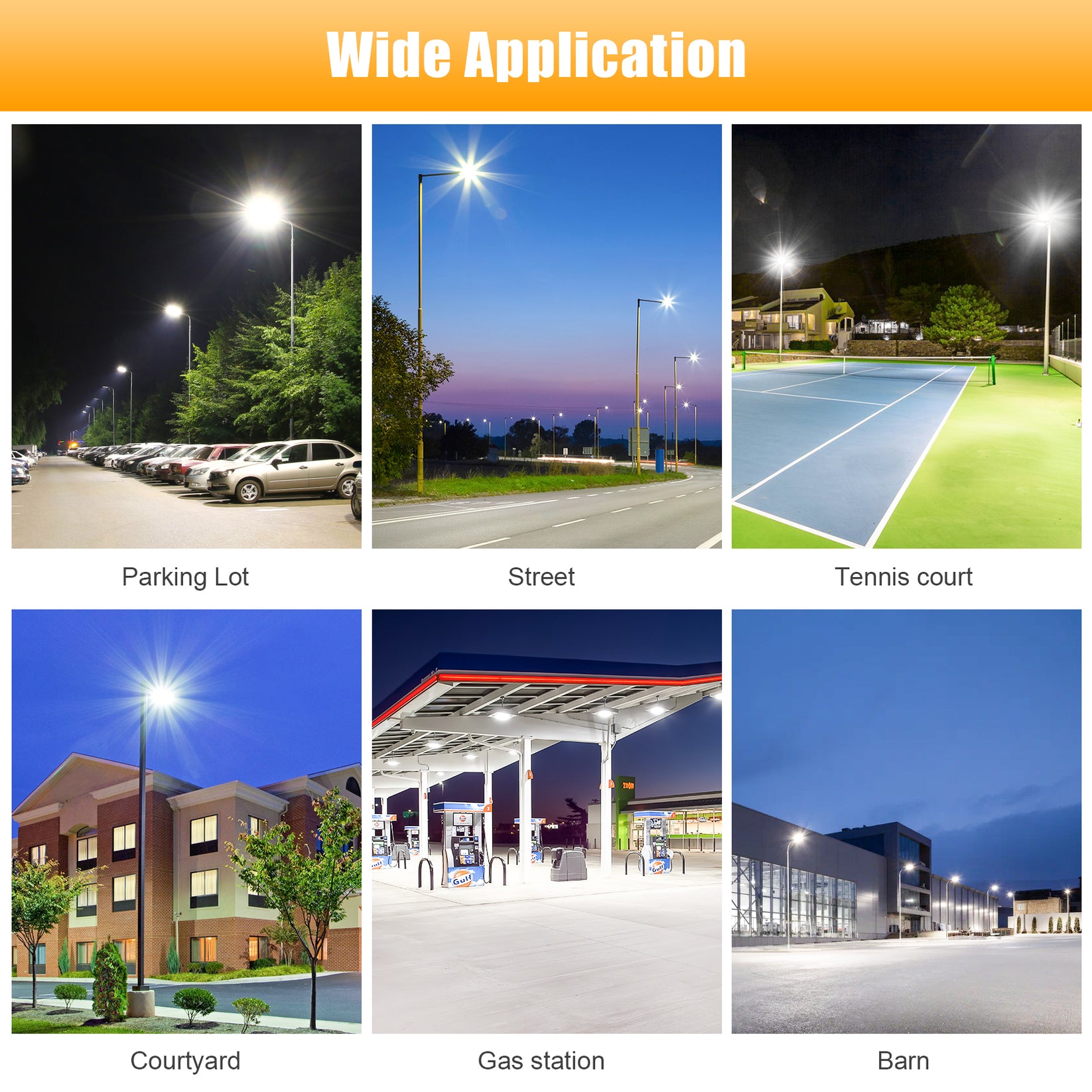 150W LED Shoebox Retrofit Kits, 5000K E39 Base, 100-277V / 200-480V ...