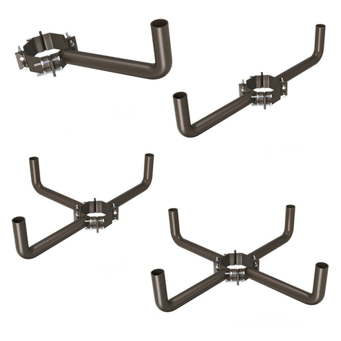 Steel Wrap Around Brackets for 7-10 inch Wood or Concrete Poles ...