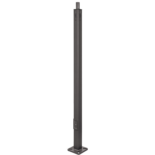 4in 10ft 15ft 20ft 25ft & 5in 30ft Square Steel Light Pole for Lights ...