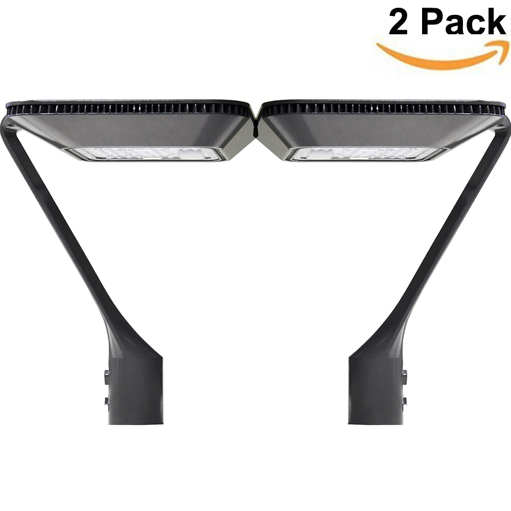 LED Gooseneck Post Top Light Fixture 35W 50W 100W 5000K Daylight IP65 ...