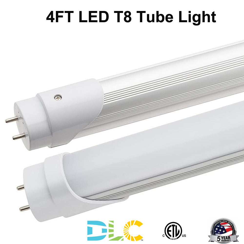 4FT 12W 15W 18W 4000K 5000K LED T8 Hybrid Type A+B Light Tube – ChoierLight