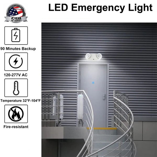 LED Emergency Bug Eye Lights with 90min Battery Backup – Choierlight