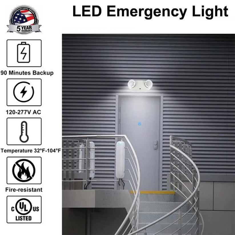 LED Emergency Bug Eye Lights with 90min Battery Backup – ChoierLight