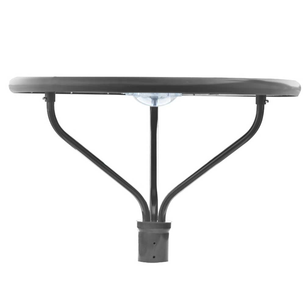 LED Solar Post Light with PIR sensor 40W 4800LM 5000K Daylight IP5 ...